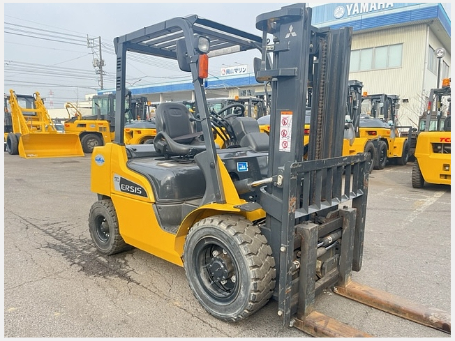 三菱 FDE30P-T | 岡山県のフォークリフト | BIGLEMON（ビッグレモン）：中古建機, 中古重機, トラック, 農業機械の販売・売却 | 商品ID：105032