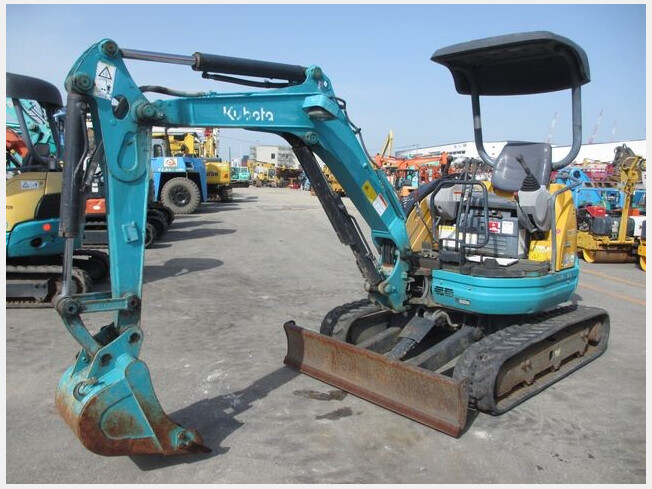 KUBOTA U-20-3S (Mini excavators) at Kumamoto, Japan | Buy used Japanese construction equipment ...