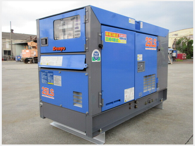 デンヨー DCA-25LSK | 茨城県の発電機 | BIGLEMON（ビッグレモン）：中古建機, 中古重機, トラック, 農業機械の販売・売却 | 商品ID：113482