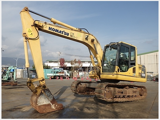 KOMATSU PC120-8 (Excavators) at Hyogo, Japan | Buy used Japanese ...