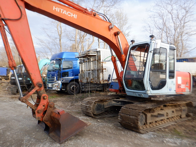 HITACHI EX120-3 (Excavators) at Hokkaido, Japan | Buy used Japanese ...