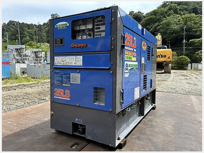 デンヨー DCA-25LSKE | 神奈川県の発電機 | BIGLEMON（ビッグレモン）：中古建機, 中古重機, トラック, 農業機械の販売・売却 | 商品ID：133682