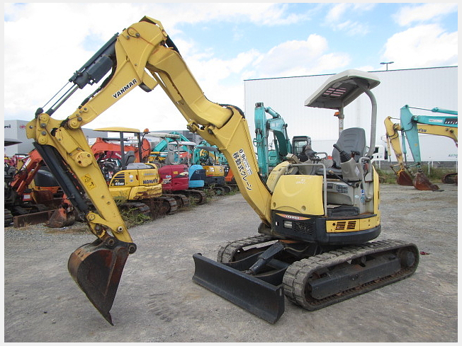 YANMAR B3-6A (Mini excavators) at Ibaraki, Japan | Buy used Japanese construction equipment ...