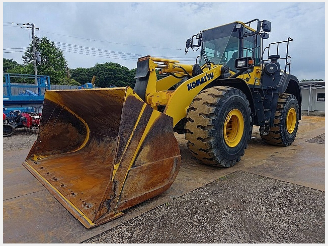 KOMATSU WA470-8 (Wheel loaders) at Chiba, Japan | Buy used Japanese ...
