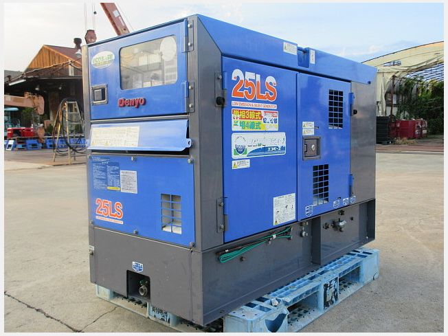 デンヨー DCA-25LSKE | 茨城県の発電機 | BIGLEMON（ビッグレモン）：中古建機, 中古重機, トラック, 農業機械の販売・売却 | 商品ID：135679
