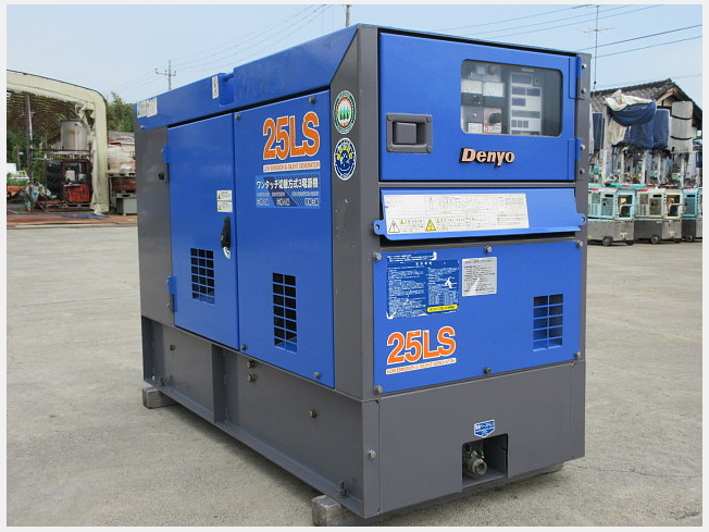 デンヨー DCA-25LSKE | 茨城県の発電機 | BIGLEMON（ビッグレモン）：中古建機, 中古重機, トラック, 農業機械の販売・売却 | 商品ID：136969