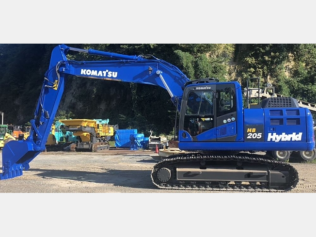 KOMATSU HB205-2 (Excavators) at Kanagawa, Japan | Buy used Japanese ...
