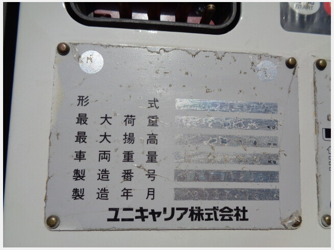 UNICARRIERS FB20-8 (Forklifts) at Hokkaido, Japan | Buy used Japanese ...