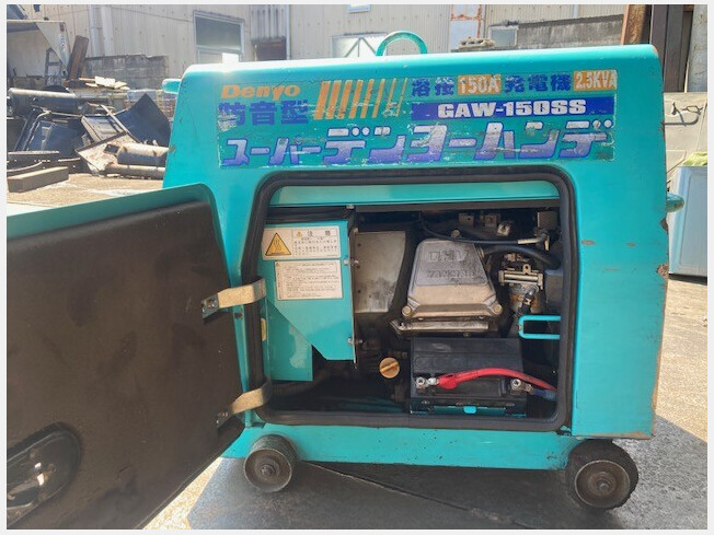 DENYO GAW-150SS (Welding machines) at Gumma, Japan | Buy used Japanese ...