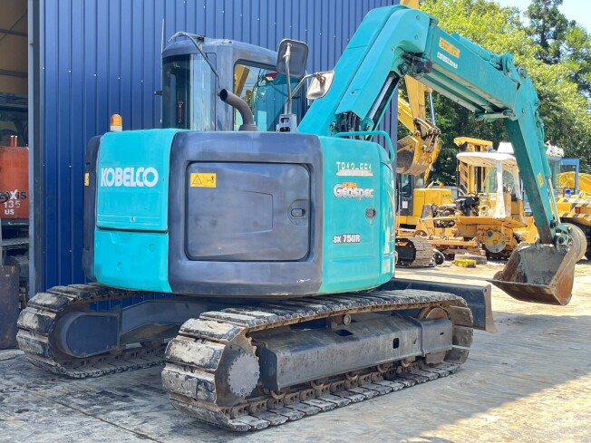 コベルコ建機 SK75UR-5 | 茨城県の油圧ショベル(ユンボ) | BIGLEMON（ビッグレモン）：中古建機, 中古重機, トラック ...