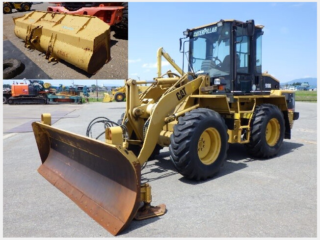 キャタピラー 910G | 秋田県のタイヤショベル(ホイールローダー) | BIGLEMON（ビッグレモン）：中古建機, 中古重機, トラック, 農業機械の販売・売却 | 商品ID：89960