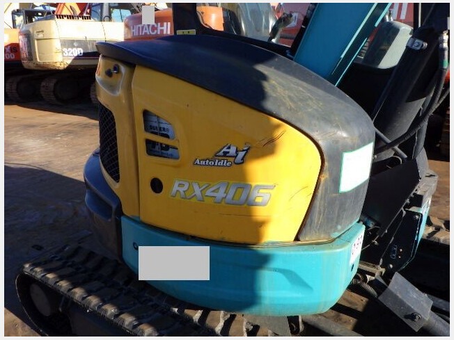KUBOTA RX-406 (Mini excavators) at Ibaraki, Japan | Buy used Japanese construction equipment ...