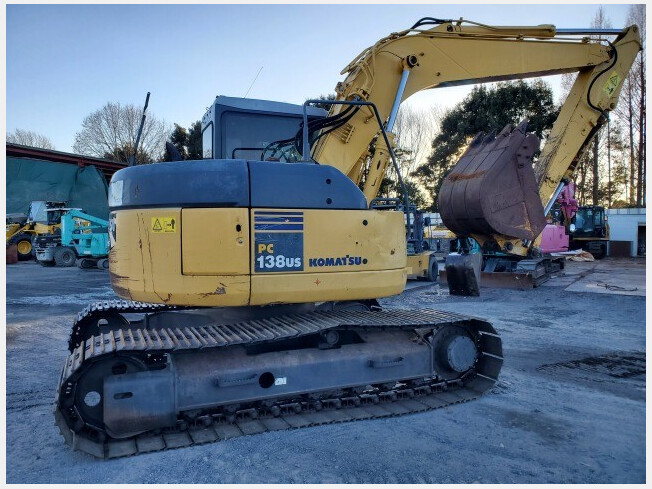 KOMATSU PC138US-2E1 (Excavators) at Tochigi, Japan | Buy used Japanese construction equipment ...